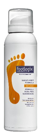 Footlogix sweaty feet formula mousse -125ml – Spa & More